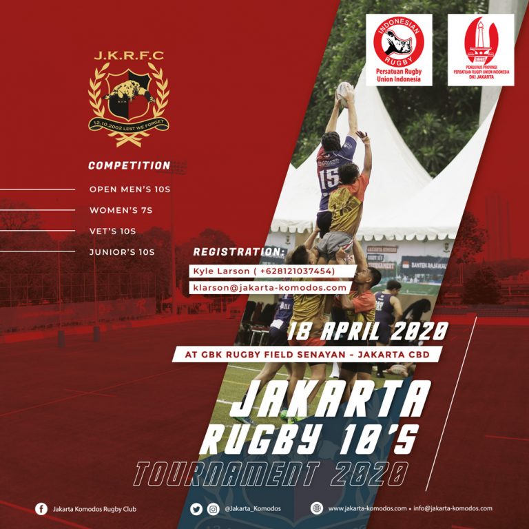 2020 Jakarta Rugby 10’s Tournament – Jakarta Komodos